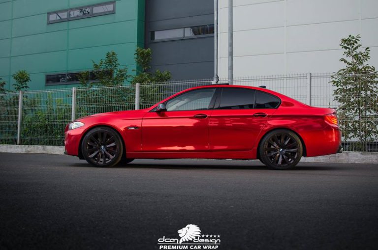 BMW F10 Chrome Red - DCM Design