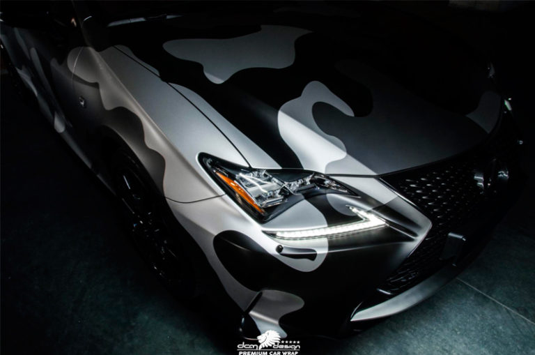 Lexus RC 200t Urban Camouflage - DCM Design