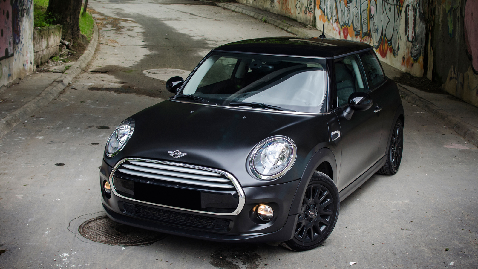 MINI Satin Black Wrap - DCM Design