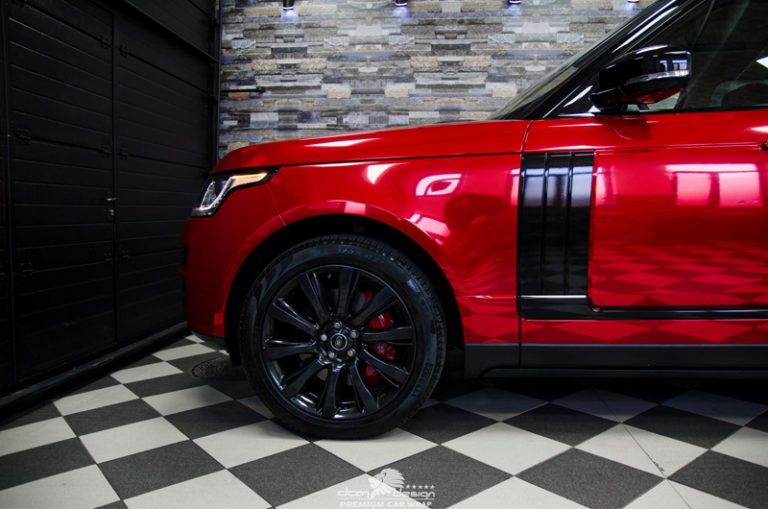 Range Rover Vogue Red - DCM Design
