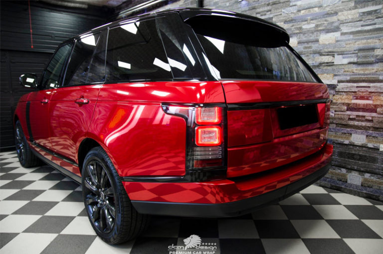Range Rover Vogue Red - DCM Design